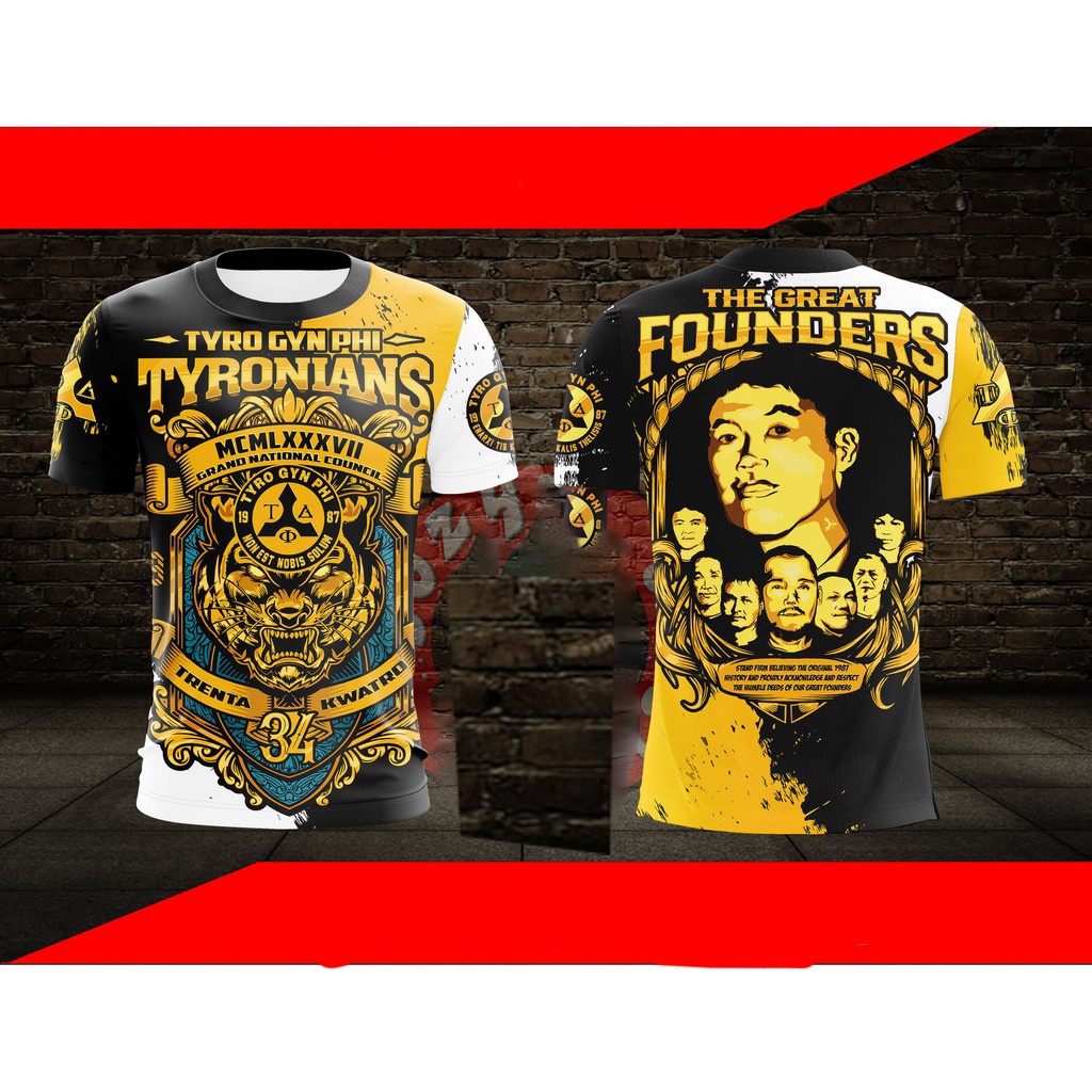 Tyronians 34th Anniversary Full Sublimation Shirt | Shopee Philippines