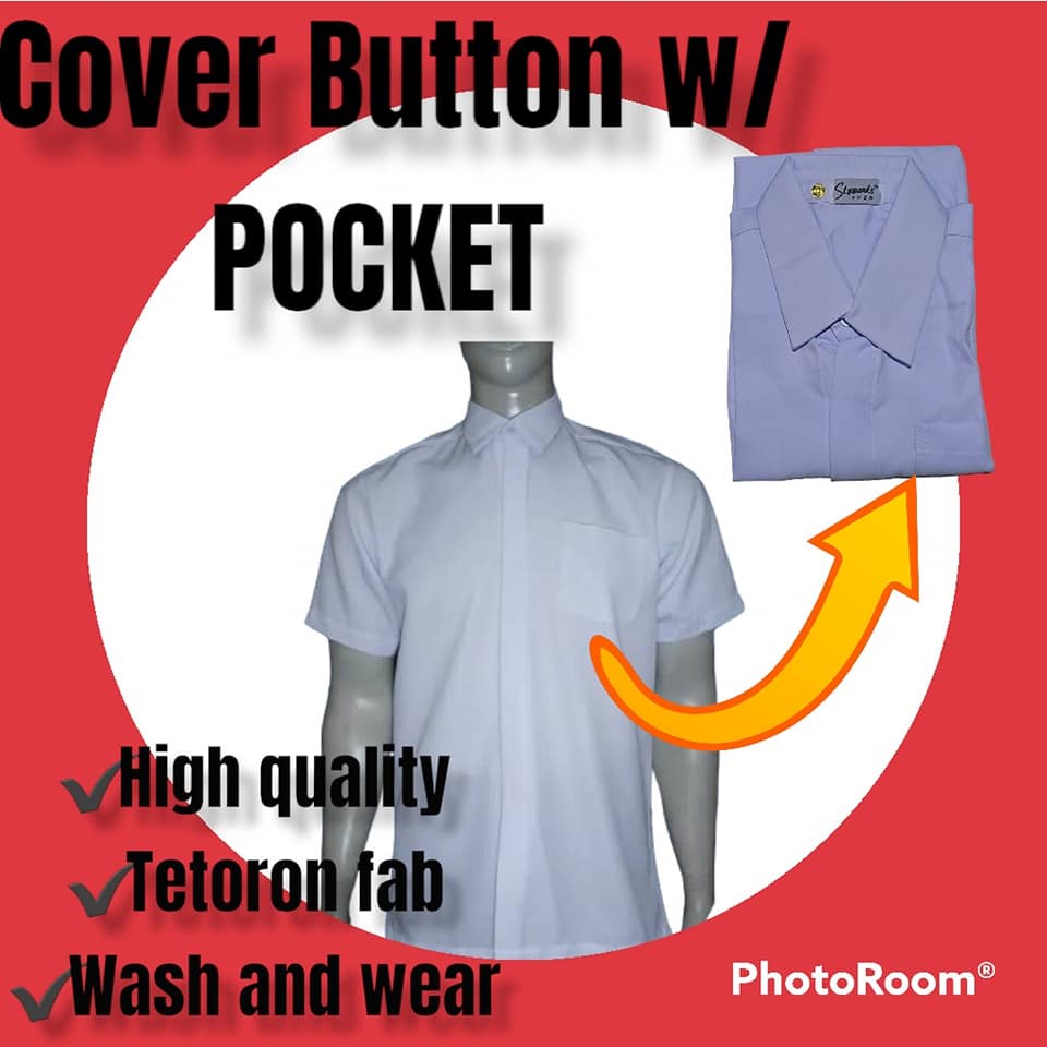 ( 16-3XL )POLO STRAIGHT UNIFORM // POLO BARONG WITH POCKET UNIFORM ...