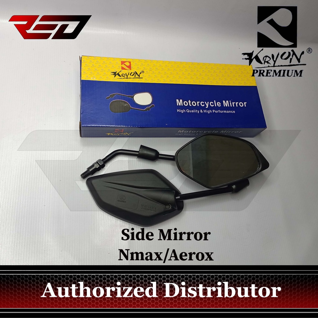 Side Mirror Stock Mio / Nmax Yamaha / TMX Honda Kryon Thailand | Shopee ...