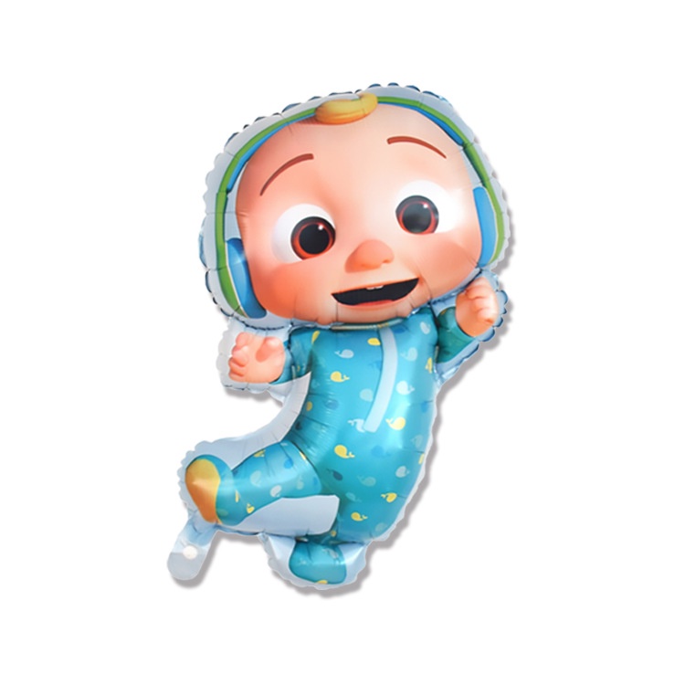 Cocomelon Theme Party Watermelon JoJo Foil Balloon 18inch Roundball ...