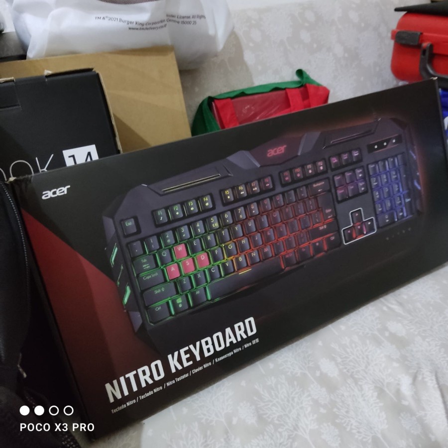 Acer Predator Nitro Gaming Keyboard NKB810 Official Original Warranty ...
