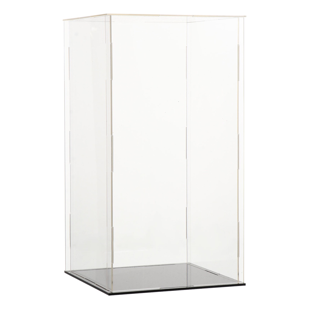[READY STOCK] Mini Terrarium Clear Display Case Showcase Holder Cube Organizer Stand Box Acrylic ...