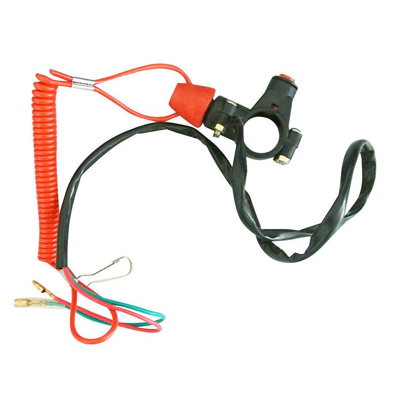 HOT SALE Universal Kill Switch Set with Tether Cable Engine Stop Kill ...