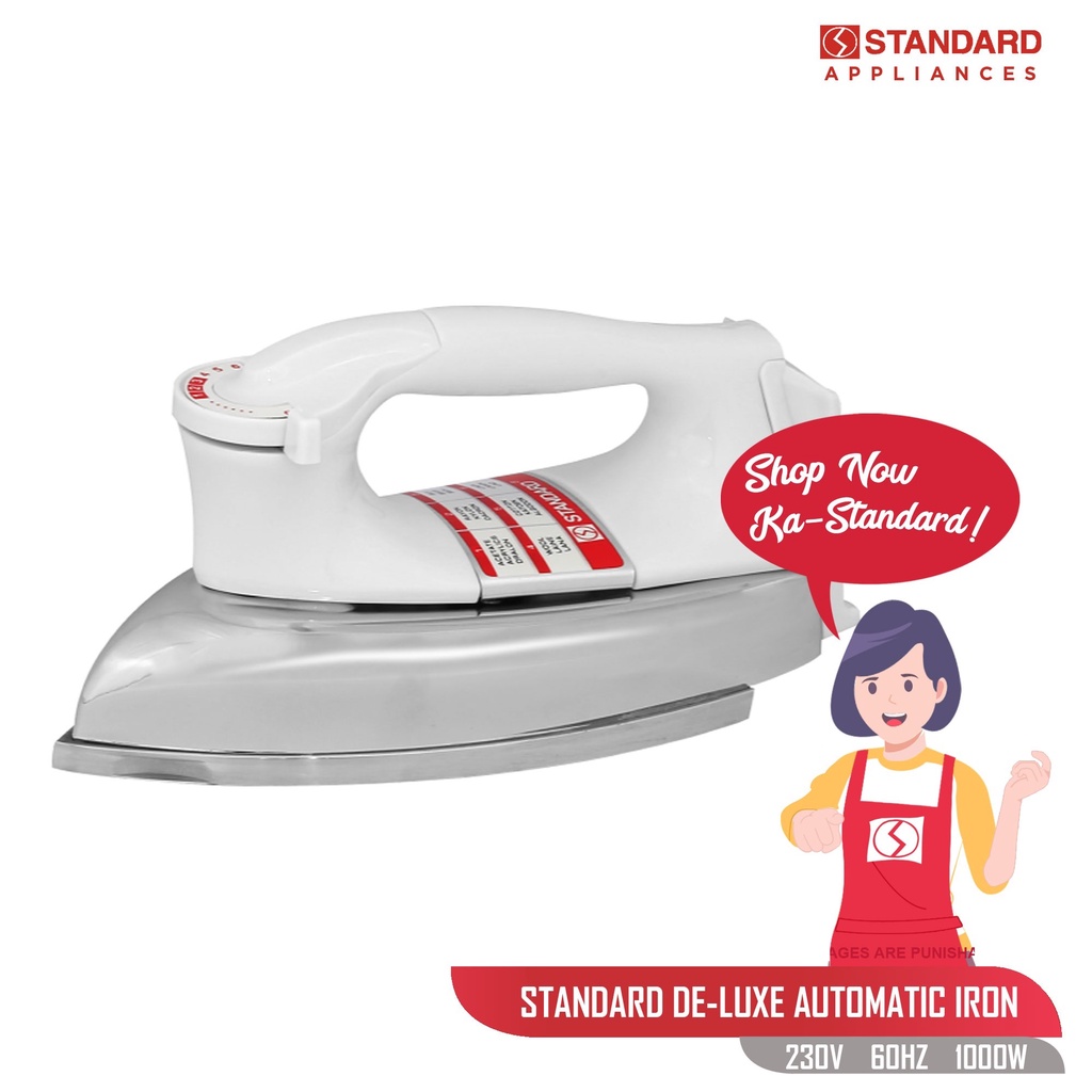 Standard Flat Iron SAI-1002W De Luxe Automatic Iron SAI1002W SAI 1002W ...