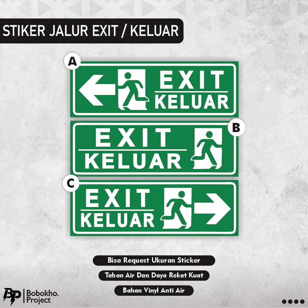 Exit Stickers / Exit Path Stickers / Exit Stickers / Exit Path Stickers ...