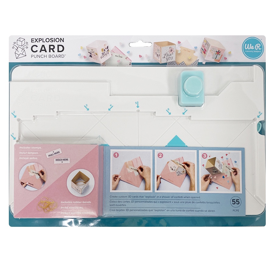 We R Memory Keepers Explosion Card and Envelope Maker Punchboard ...