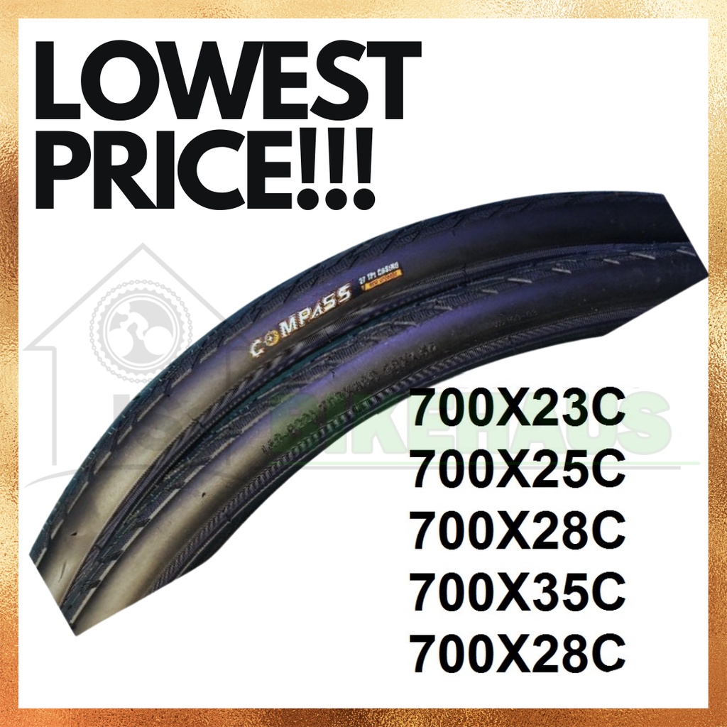 Tire Compass / Maxzone 700c Road Bike 700c Tire Wire Bead (Price per ...