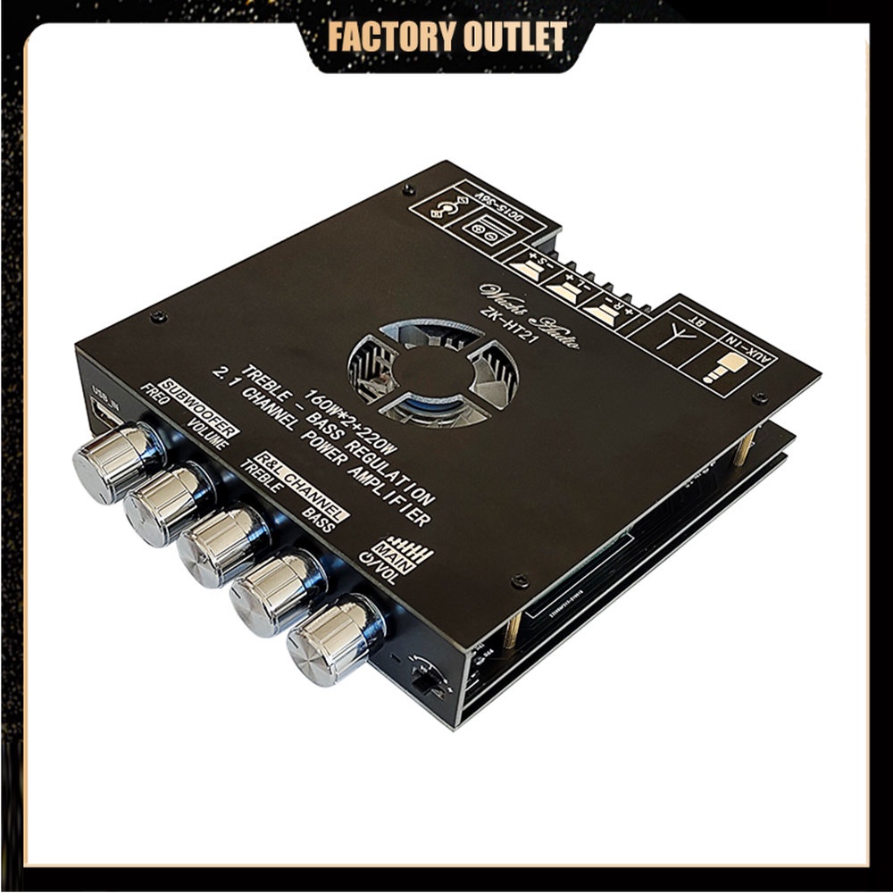 ZK-HT21 ZK-1602T 2.1/2.0-channel TDA7498E Bluetooth digital high-bass ...