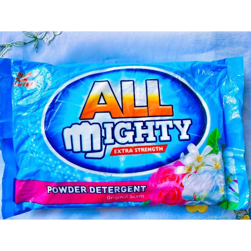 allmighty detergent powder 1 kilo | Shopee Philippines