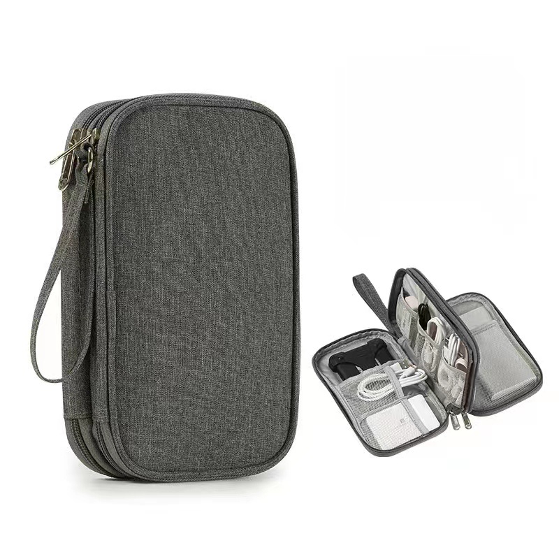 Travel Cable Organizer Case Small Cord Organizer Bag for Tech ...