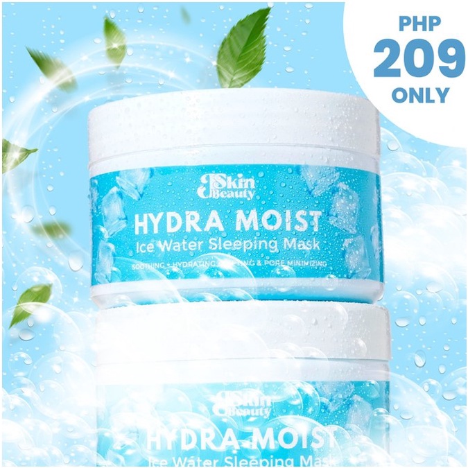 JSkin Beauty Hydra Moist Ice Water Sleeping Mask ] Hydra Cubes | Shopee ...