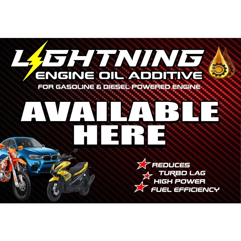 Lightning Engine Oil Additive - Engine Treatment for Maximum ...