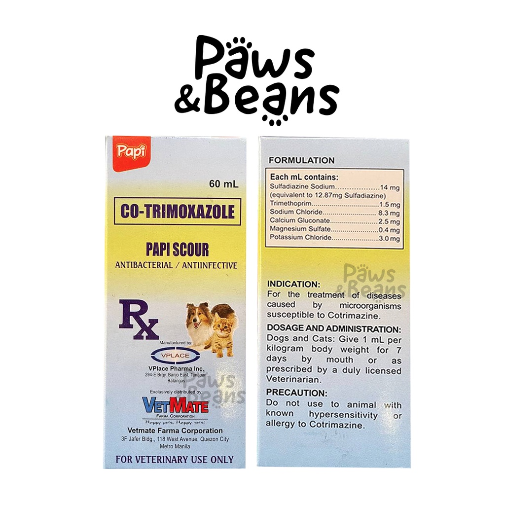 CLEARANCE SALE PAPI Scour 60mL Syrup for Pet Diarrhea and Vomiting ...