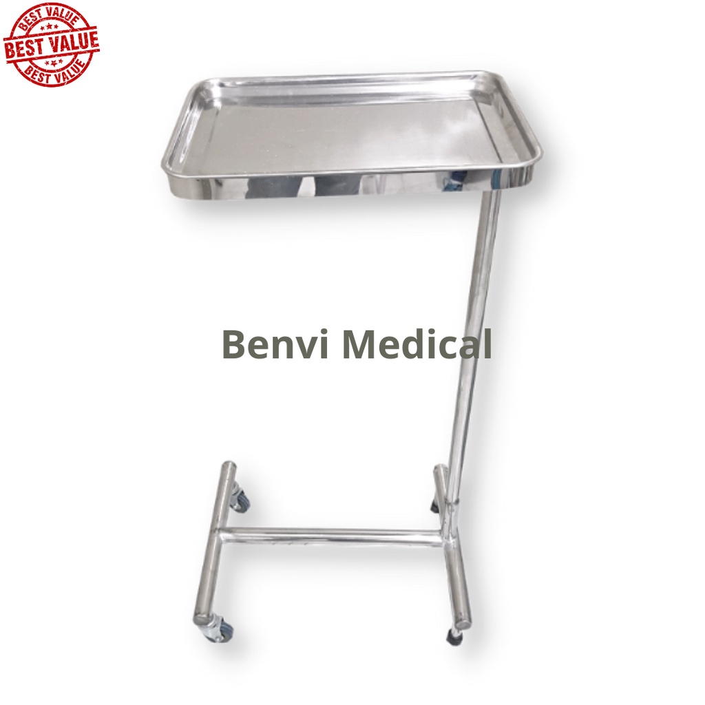 Mayo Table Stainless (For Medical) | Shopee Philippines