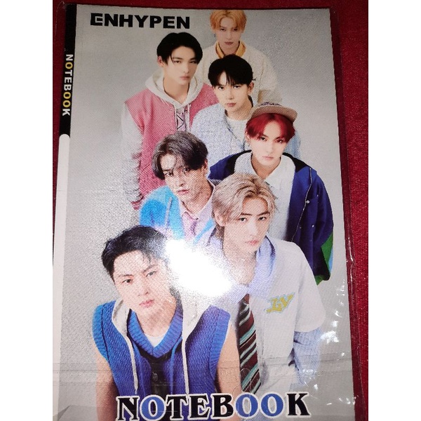 K pop Enhypen notebook | Shopee Philippines