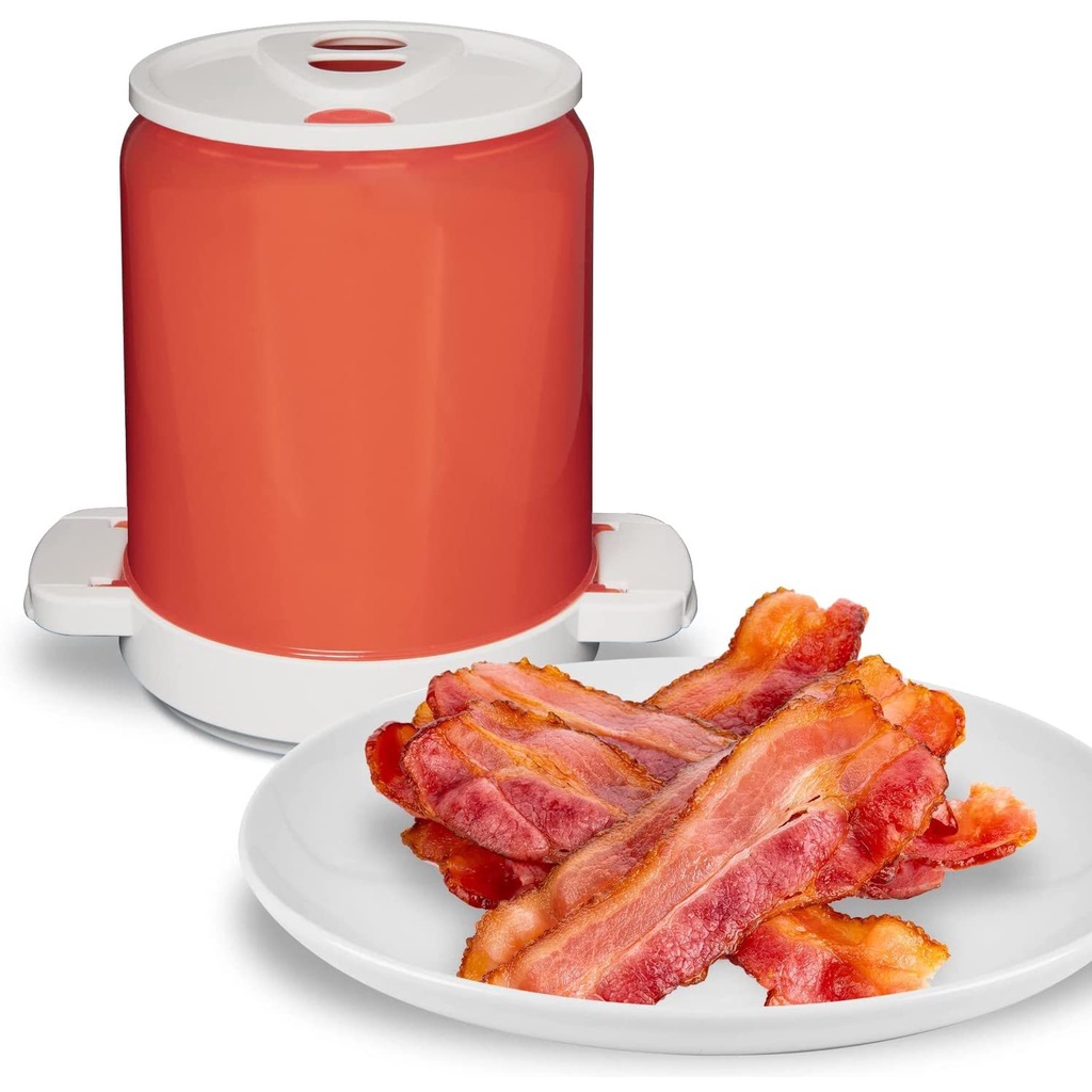 Microwave Bacon Cooker, Make Healthy Yummy Crispy Bacon in Your ...