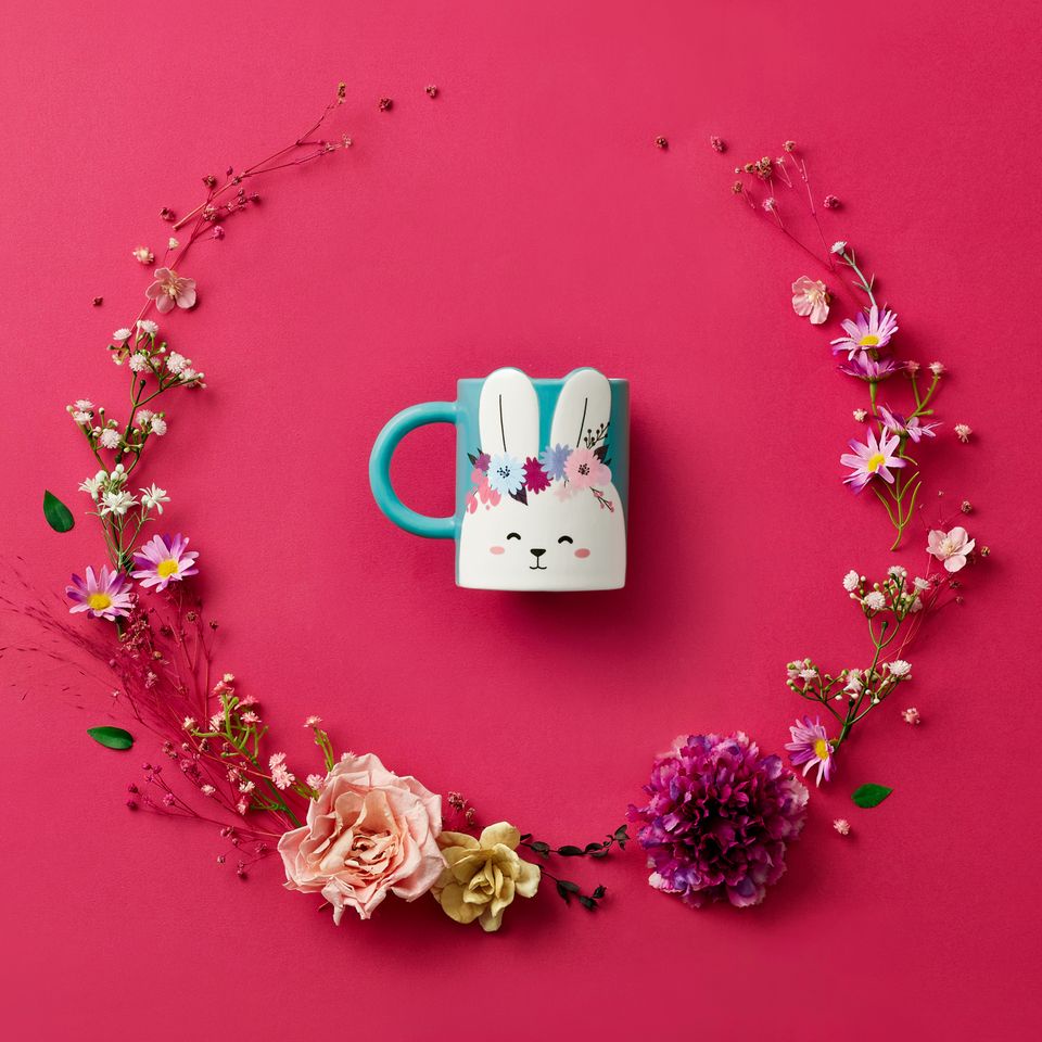 Philippines Starbucks Rabbit Flower Crown Mug 12oz | Shopee Philippines