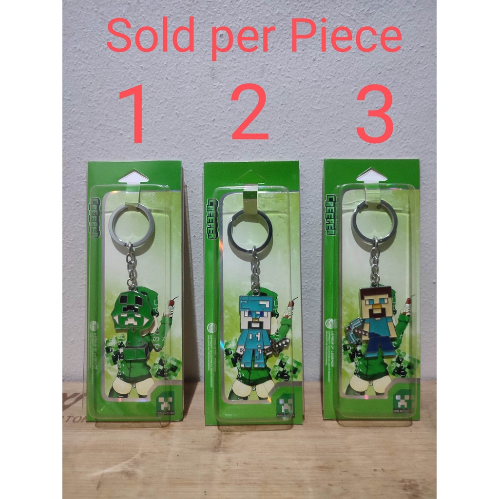 MineCraft Metal Keychain | Shopee Philippines