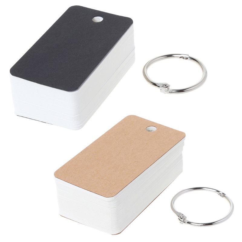100 Pages Notepad Word Study Card Portable Memo Pad Loose Leaf Notes ...