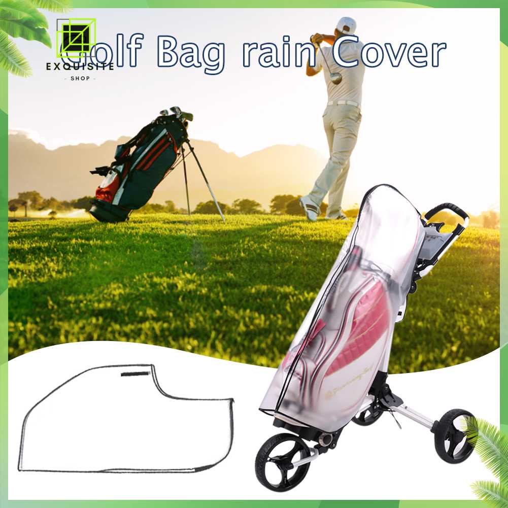 【EST】PVC Golf Bag Dustproof Rain Protector Anti-Static Golf Pole Bag ...
