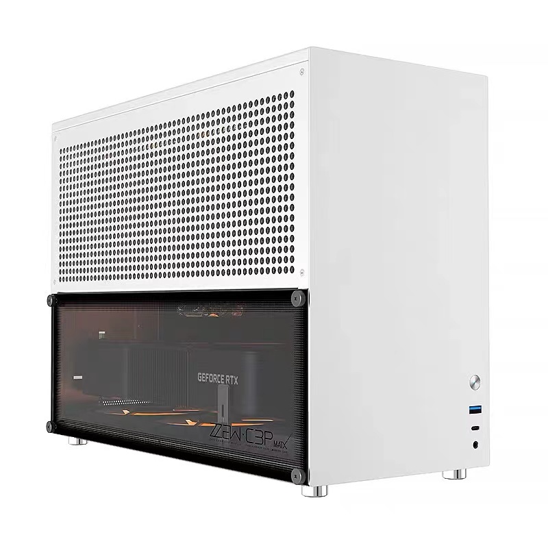 ZZAW C3P MATX Computer Case Desktop PC ATX Power Supply 360/240 Water ...