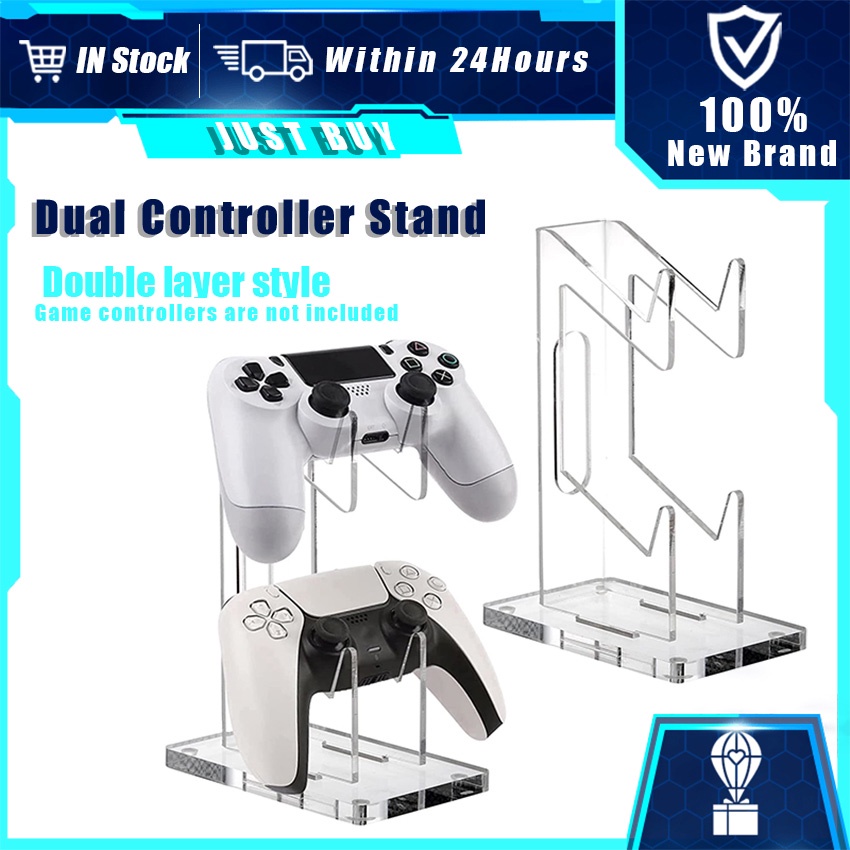 Controller Stand Controller Bracket Desk Acrylic Gamepad Holder for PS5 ...