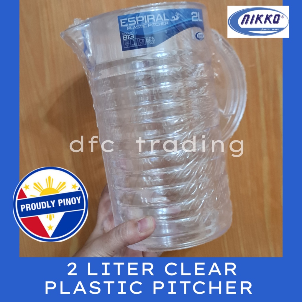 2 LITER TRANSPARENT NIKKO ESQUIRE High Quality acrylic CRYSTAL ...