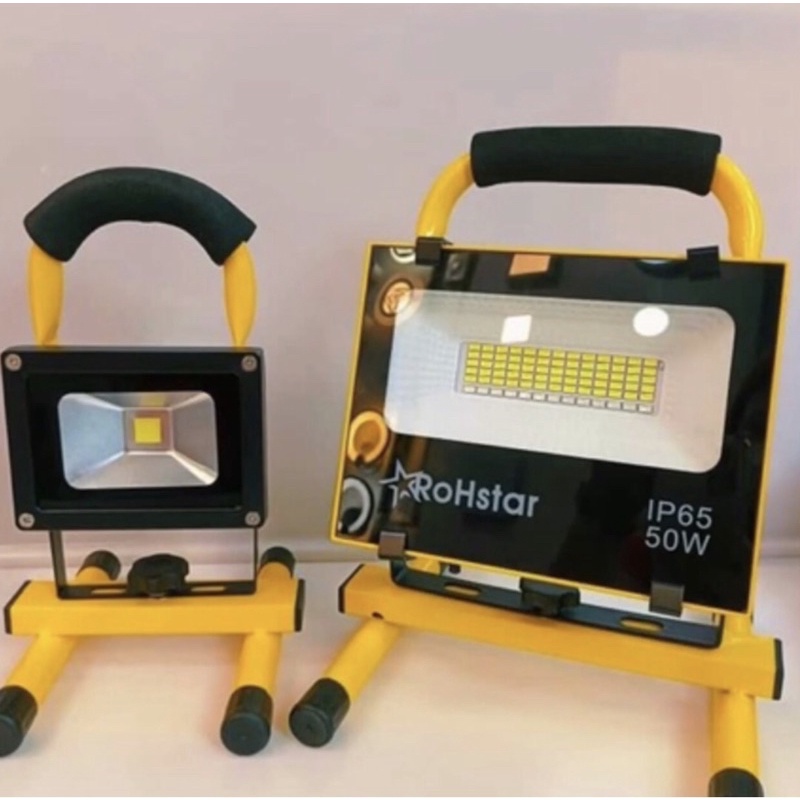 【COD&Ready】Rohstar 10W 50W 100W 200W Emergency light flash light ...