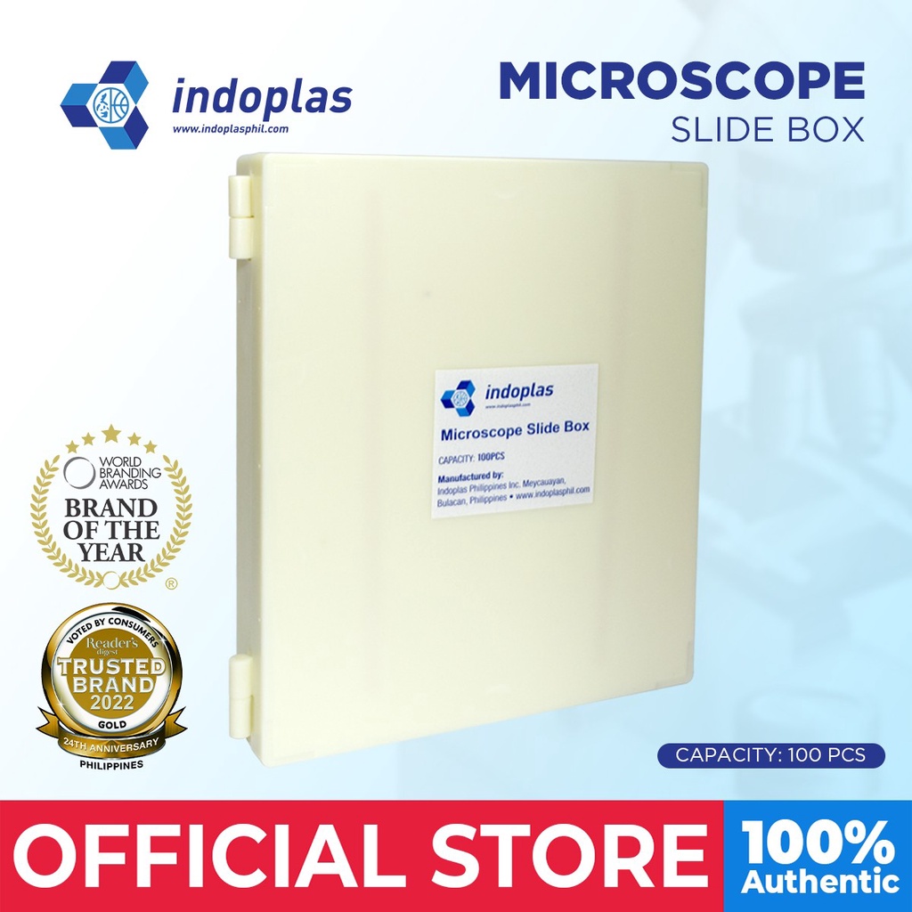 Indoplas Microscope Slides Box 100's | Shopee Philippines