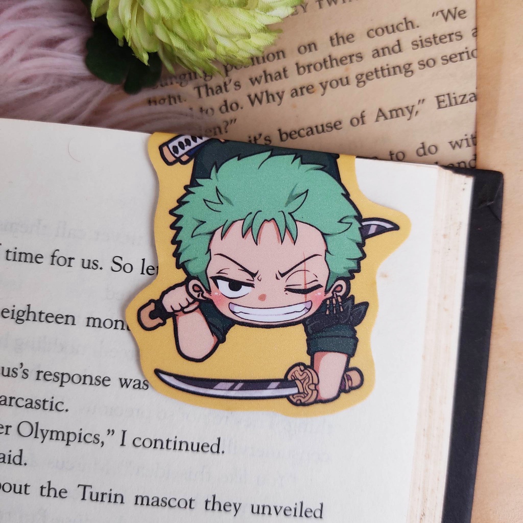 One Piece Chibi Magnetic Bookmarks | Shopee Philippines