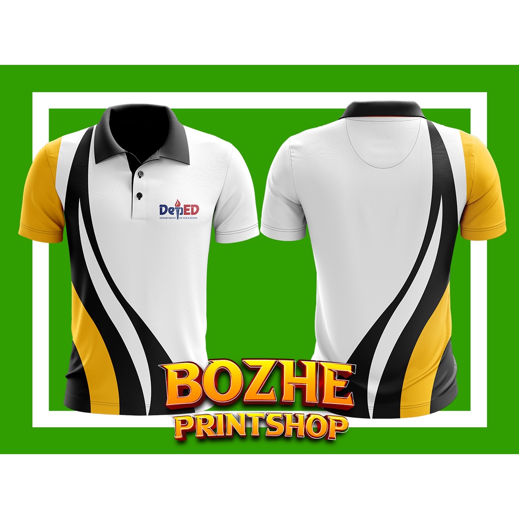 Full Sublimation Polo Shirt Code24 | Shopee Philippines