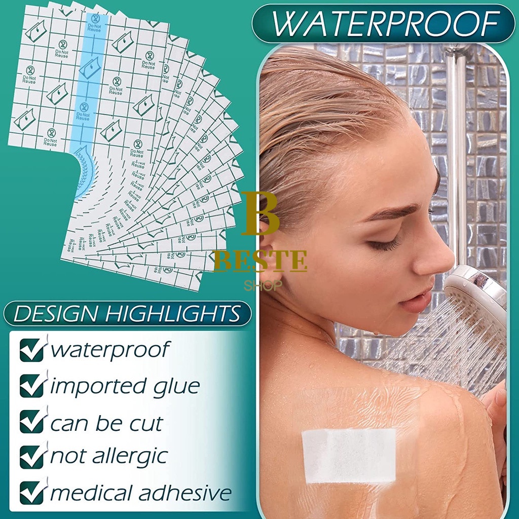 Waterproof Plaster Transparent Adhesive Medical Wound Dressing Tape ...
