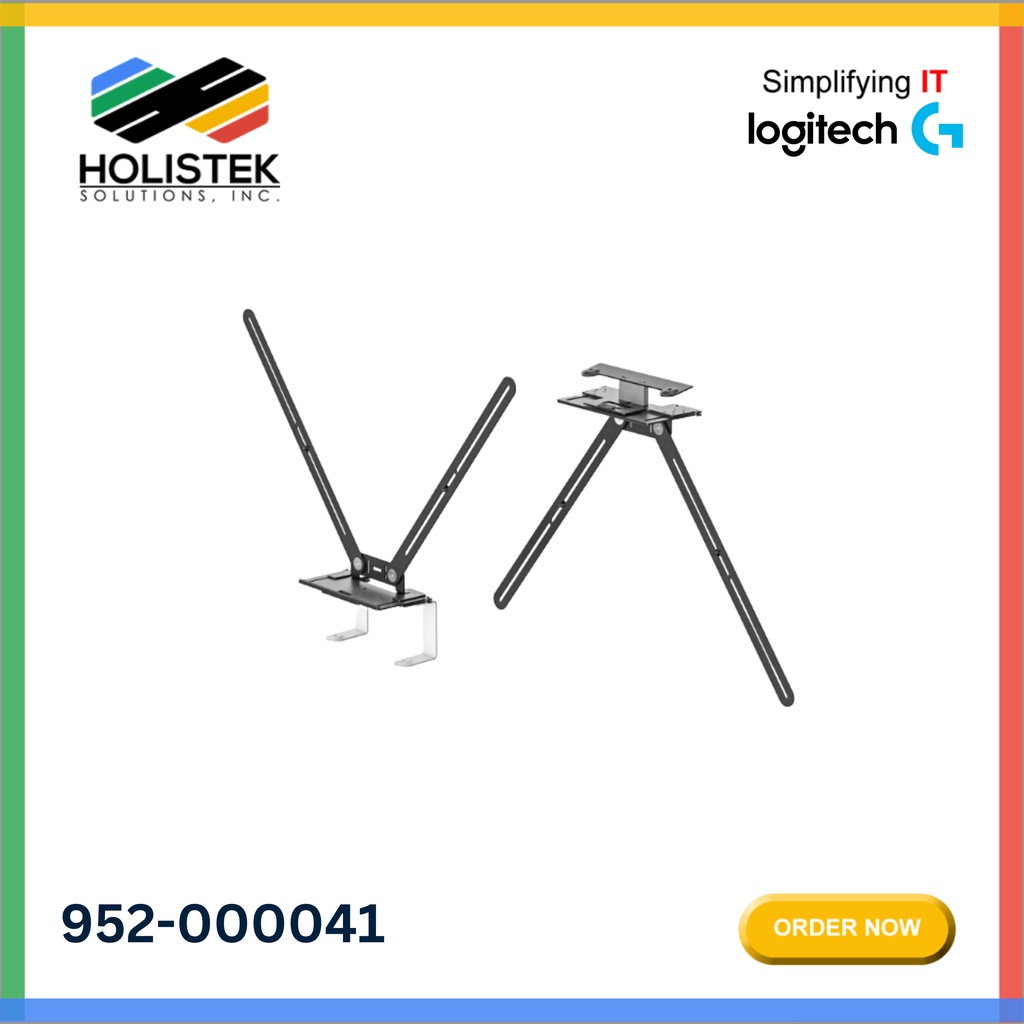 Logitech TV Mount for Video Bars (LOGITECH 952-000041) | Holistek ...