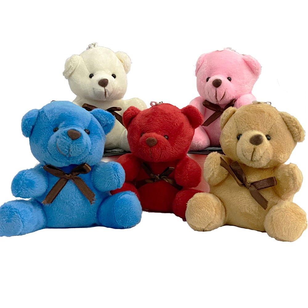 Teddy bear stuff toys souvenir giveaway size 4 inches for games prizes ...