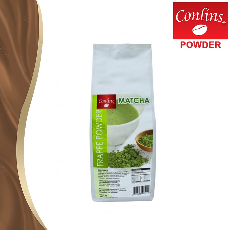 Conlins Matcha Frappe Powder - 1kg | Shopee Philippines