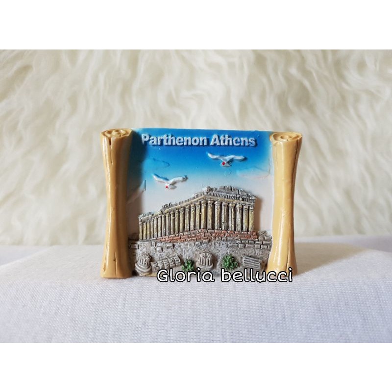 Parthenon athens souvenir, Greek athena country refrigerator magnet ...