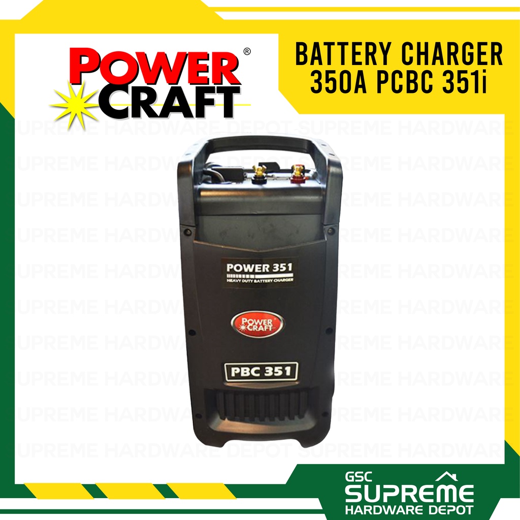 Powercraft Battery Charger 350A 12V / 24V PCBC351i | Shopee Philippines