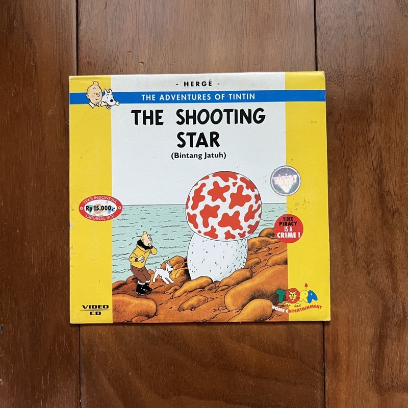 Vcd The Shooting Star Adventures of Tintin Falling Star Adventures ...