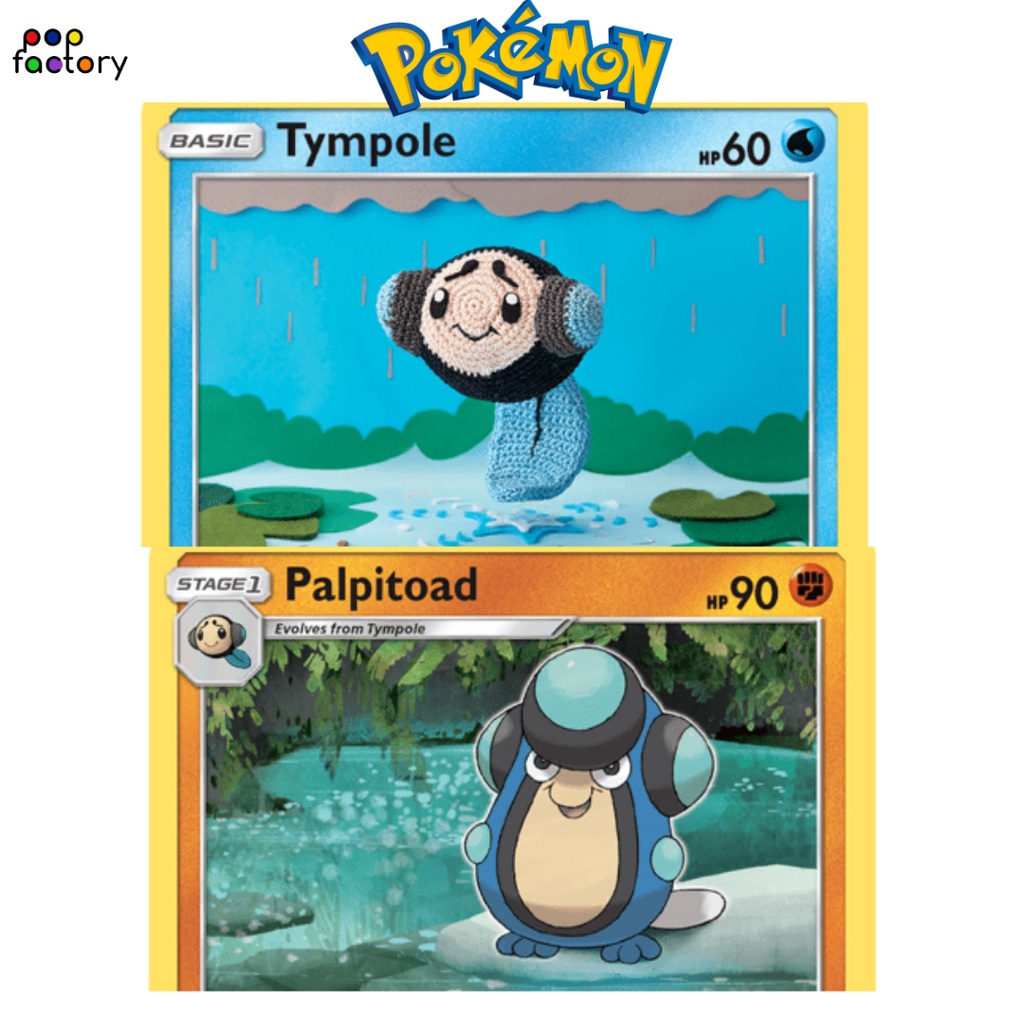 Tympole, Palpitoad & Seismitoad Pokemon Cards TCG (5th Gen Pokemon ...