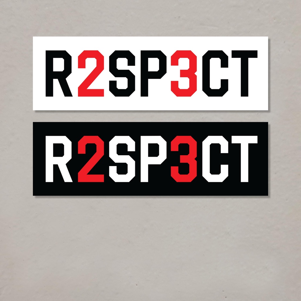R2SP3CT Jordan - vinyl laminated glossy sticker | Shopee Philippines