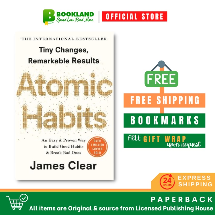 Atomic Habits By James Clear Trade Paperback Shopee Philippines