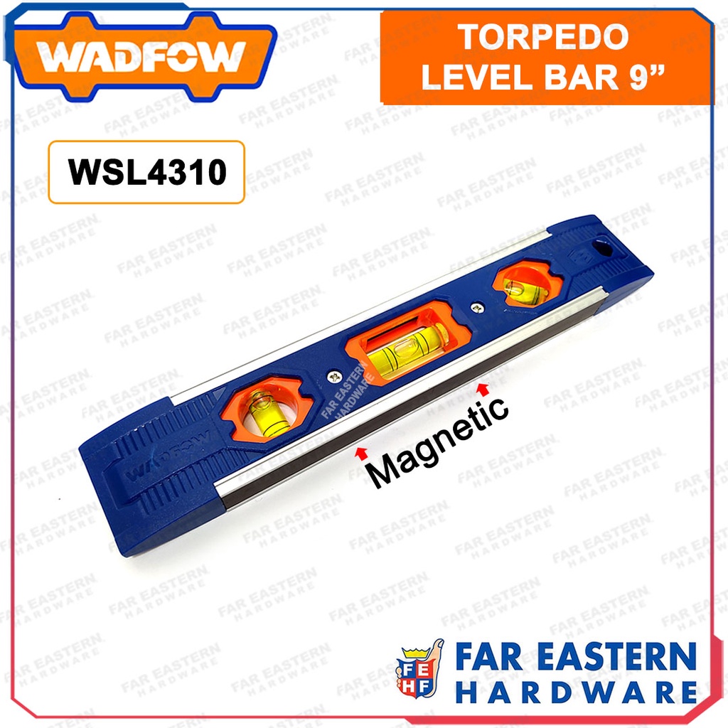 WADFOW Torpedo Mini Spirit Level Bar 9" WSL4310 WFHT | Shopee Philippines