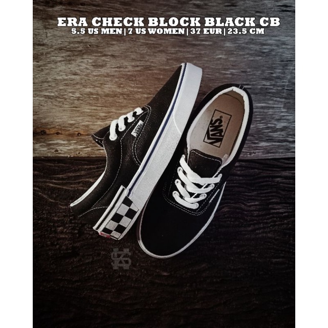 ERA CHECK BLOCK BLACK CB | Shopee Philippines