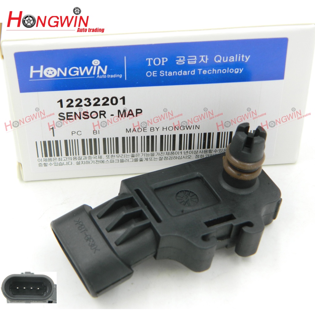 93333350 12232201 Air Pressure Sensor Intake Sensor MAP SENSOR For ...