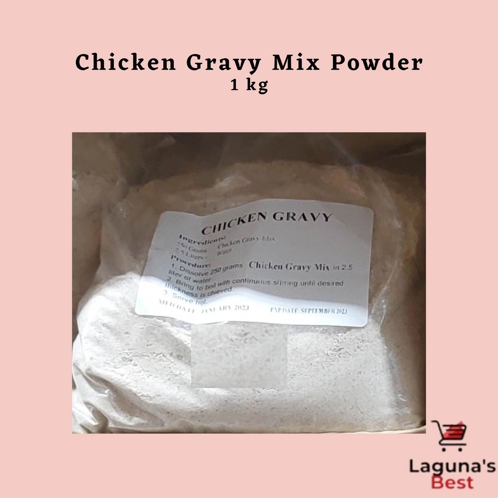 Chicken Gravy Mix Powder 250g | Shopee Philippines