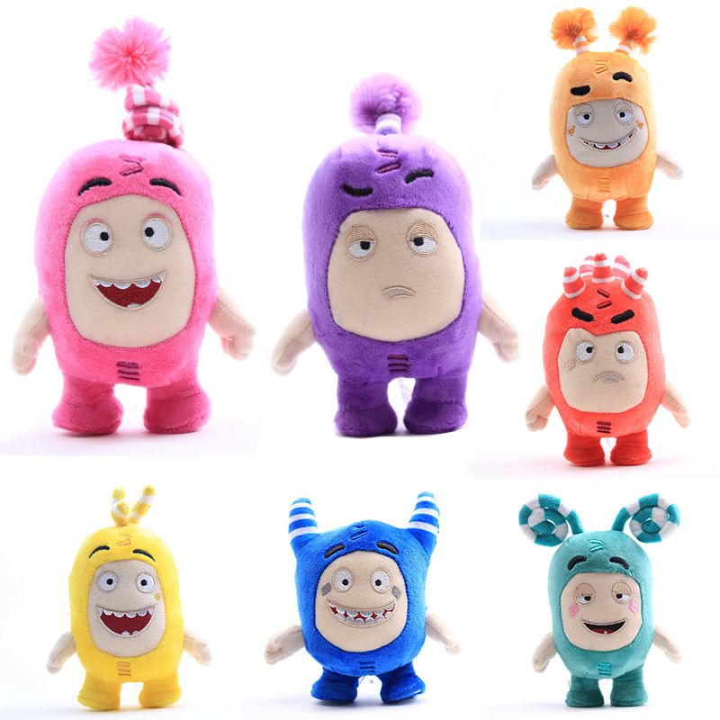 Plush 23cm Oddbods Soft Cuddly Toy Newt Bubbles Pogo Zee Jeff Fuse ...
