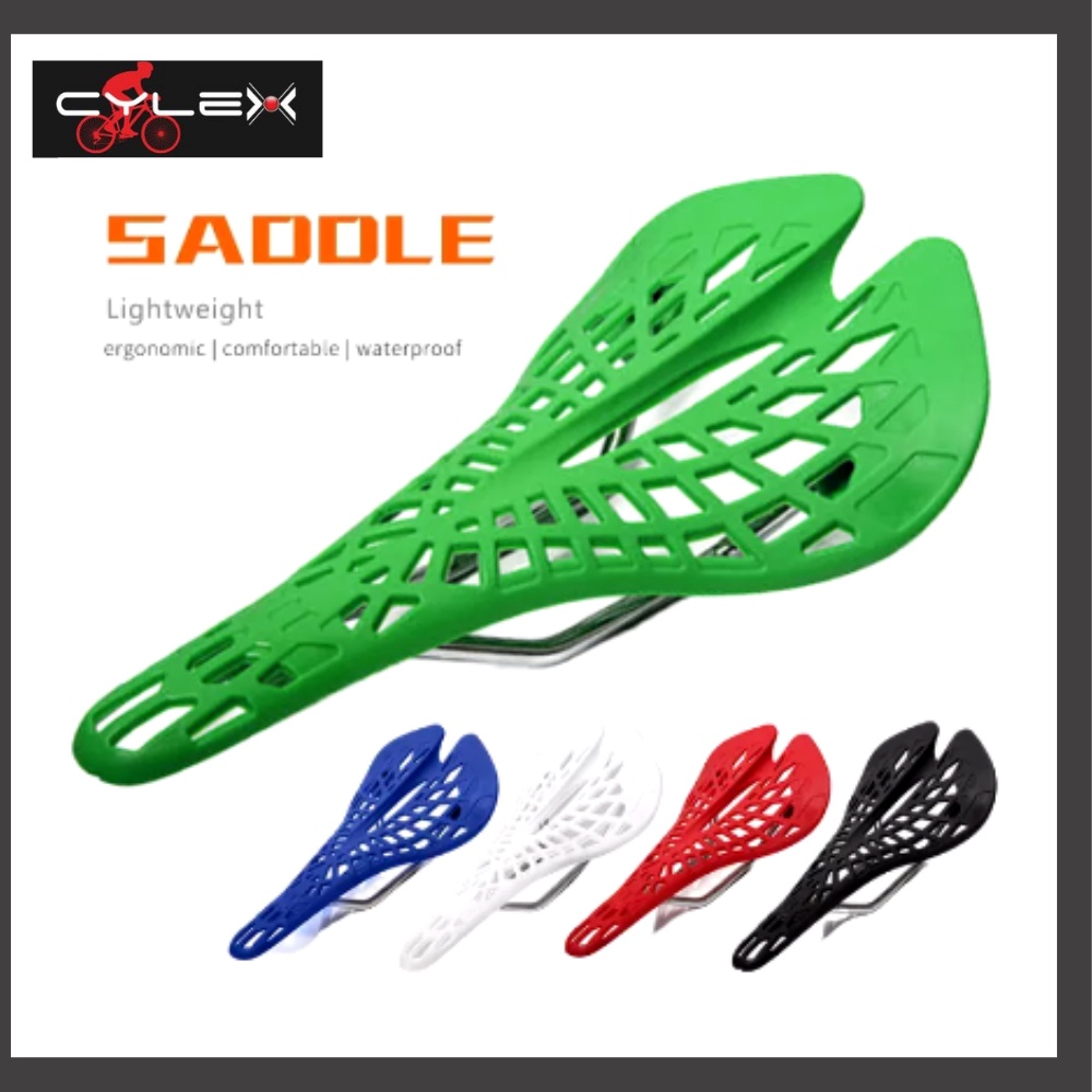 Cyclex Vertu Ultra-light Shockproof Spider Web MTB Bike Bicycle Seat ...