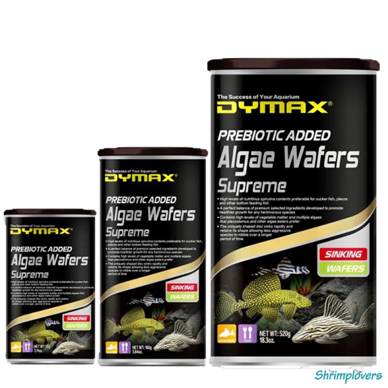 Dymax Supreme Sinking Algae Wafers 60 gms | Shopee Philippines