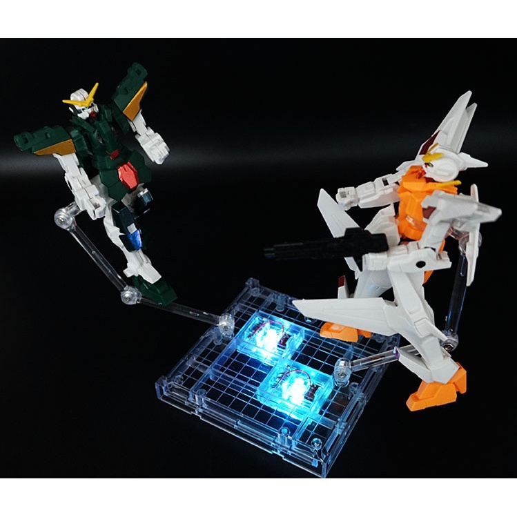 Double stand - gundam base model display stand HG RG 1/144 with multi ...