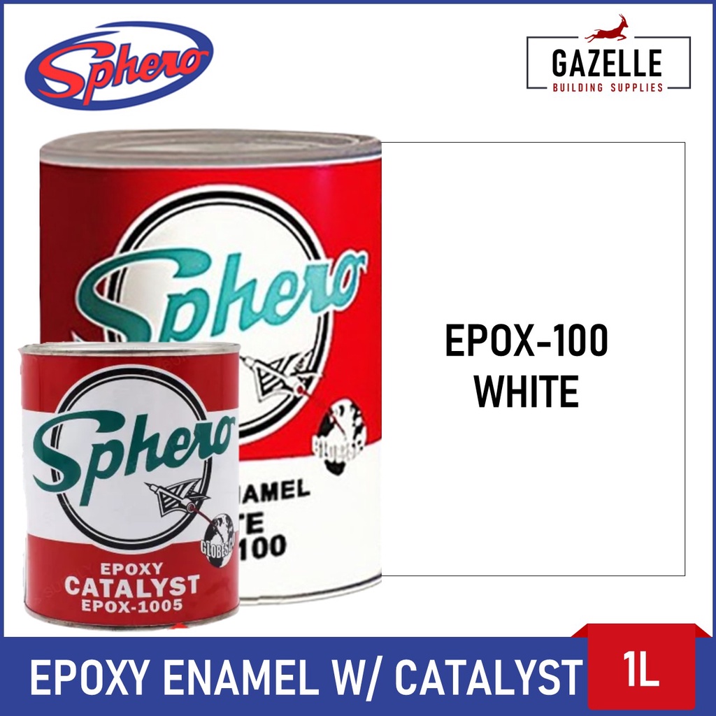 Sphero Epoxy Enamel w/ Catalyst 1L White / Black / Gray | Shopee ...